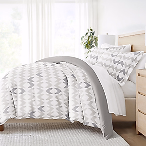 Linen Market Twin Duvet Cover (Light Gray) - Experience Hotel-Like Comfort with Unparalleled Softness, Exquisite Prints & Solid Colors for a Dreamy Bedroom – Duvet Cover Twin Set with 1 Pillow Sham