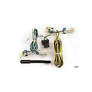 CURT 55432 Vehicle-Side Custom 4-Pin Trailer Wiring Harness, Fits Select Chevrolet Cobalt, HHR, Pontiac G5, Pursuit Coupe