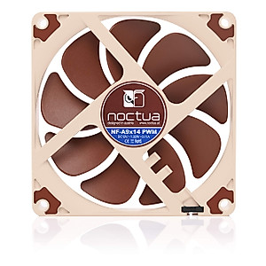 Noctua NF-A9x14 PWM, Premium Quiet Fan, 4-Pin (92x14mm, Brown)