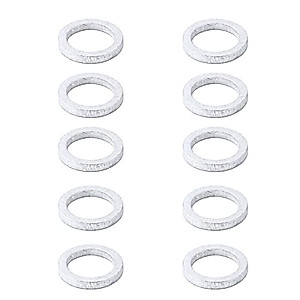 BESSTUUP 3x10pcs Bike Chainwheel Screw Chainring Washer Gasket Accessories 2mm