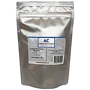Sodium Molybdate - Na2MoO4*2H2O, 99% Pure - 1 Pound