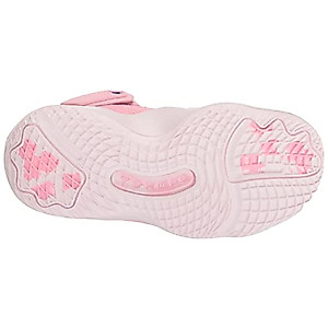 adidas D.O.N. Issue 3 Basketball Shoe, Light Pink/Clear Pink/Team Colleg Purple, 2 US Unisex Little Kid