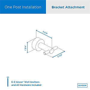Danze D446161PC Parma Robe Hook,Chrome