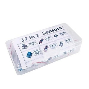 Sensor kit 37 in 1 Sensor Kit for Arduino/RRGB/Joystick/photosensitive/Sound Detection/Obstacle Avoidance/Buzzer (Small Box)