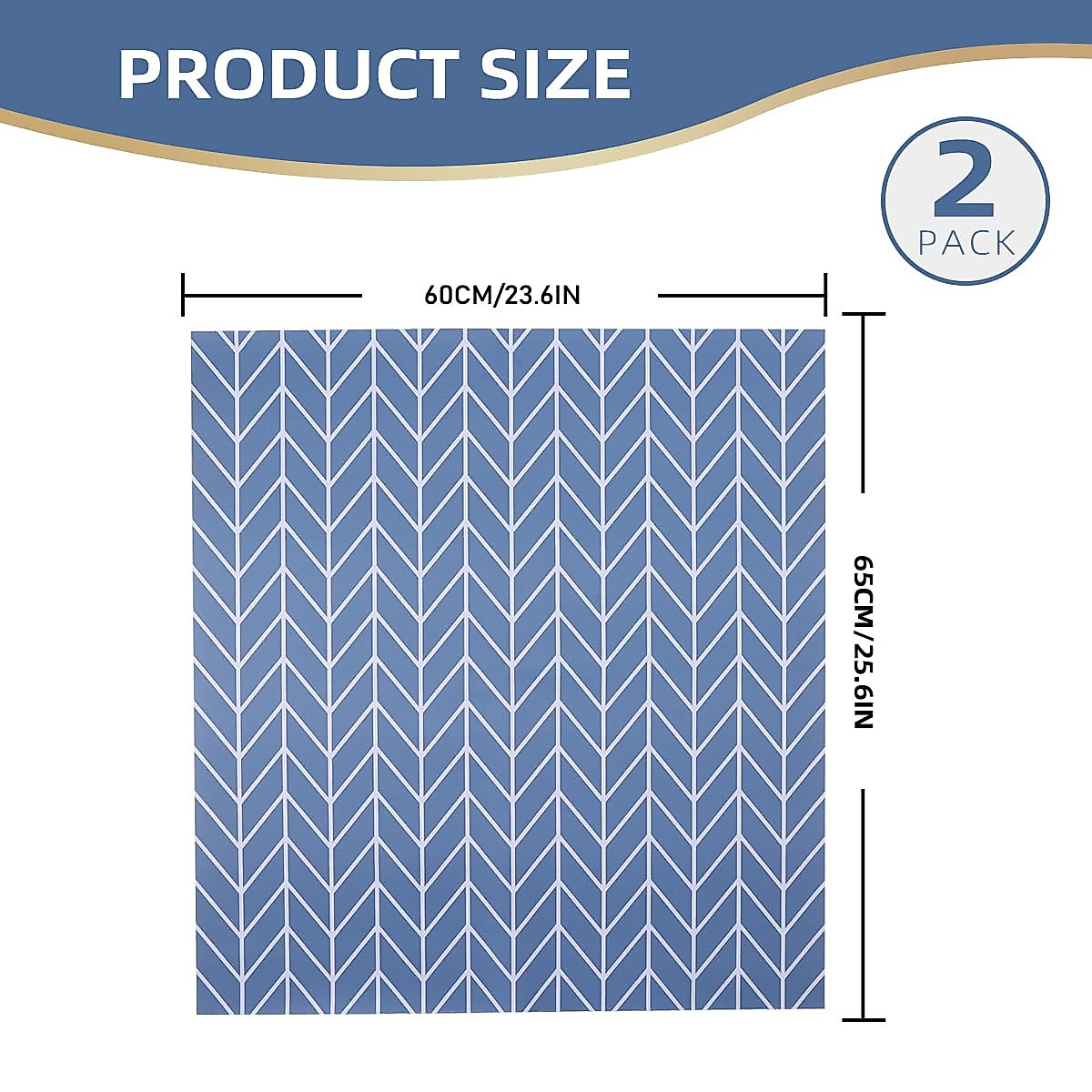 2PCS 25.6'' x 23.6'' Washer and Dryer Covers for the Top,Non-Slip Dryer Top Protector Mat,Dust-Proof Rubber Washing Machine Mat Cover for Top Protection