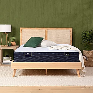 Serta - iComfortECO S15GL Firm 12" Twin XL Hybrid Smooth Top Mattress, Cooling, Pressure Relief, Utilizing Recycled and Plant-based Material, 100 Night Trial, CertiPUR-US Certified