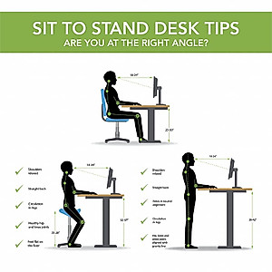 Bush Business Furniture Move 40 Series Height Adjustable Desk, 60W x 30D, Storm Gray