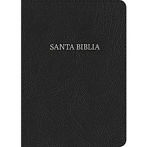 RVR 1960 Biblia Letra Súper Gigante negro, piel fabricada (Spanish Edition)