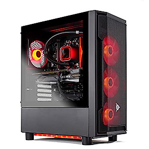 Skytech Gaming Shadow Gaming PC Desktop – AMD Ryzen 5 7600X 4.7 GHz, RTX 3060, 1TB NVME SSD, 32G DDR5 RGB, 600W Gold PSU, 240mm AIO, AC Wi-Fi, Windows 11 Home 64-bit