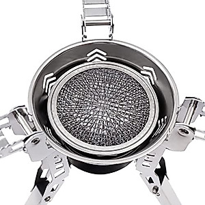 Portable Single Burner Outdoor Gas Stove 3800W Propane Cooker with Adjustable 0-20Psi Regulator Hose for Patio Camping, BBQ, Home Brewing, Turkey Fry, Maple Syrup Prep