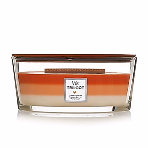 WoodWick Pumpkin Gourmand Ellipse Candle