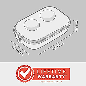 ZIPIT Wildlings Pencil Box for Kids | Pencil Case for School | Organizer Pencil Bag | Large Capacity Pencil Pouch (Blue)