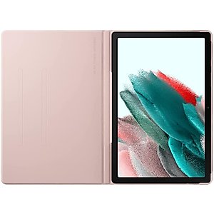 SAMSUNG Galaxy Tab A8 Book Cover, Protective Tablet Case w/ 2 Viewing Angles, Magnetic Design, S Pen Holder, Slim, Lightweight, US Version, Pink Gold