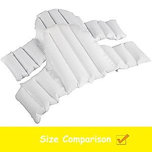 Dadouman Eco-Friendly Inflatable Cushion Insert for IKEA Antilop High Chair, Cushion Insert for Replacement, White