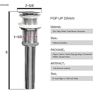 YOURLITE Bathroom Sink,Boat Shape Bathroom Glass Vessel Sink with Faucet and Pop-Up Drain Bowl Vessel Sinks for Bathrooms, Gold