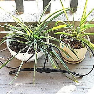 Koleso 6m 8/11 4/7mm Hose Timer Automatic Drip Irrigation System Balcony Greenhouse Watering Kits For 12 Bonsai Flower Pots Irrigation