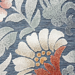 Water Resistant Modern 2x3 Indoor Outdoor Patio Rug | Floral, Small Outdoor Rugs for Patios, Deck, Porch, Entryway | Outside Area Rug | 1'11'' x 3'