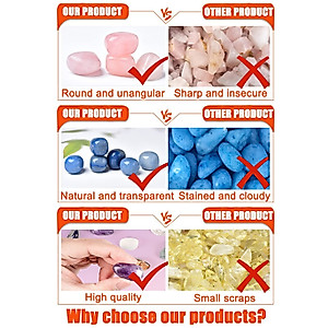 PAOSOD Healing Crystal Advent Calendar 2022 - 24 Pcs Christmas Novelty Toy Set - 2023 New Year 24 Days Countdown Board Game-Christmas Countdown Calendars for Christmas Home Garden Decoration