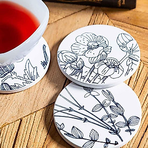 Cricut Coaster Blanks, Ceramic Infusible Ink, White