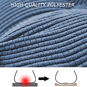 ZEaink Bench Cushion, Bench Seat Cushion for Outdoor Indoor Furniture, Indoor Window Cushion, 48/36/60/40 Inch,Soft and Comfortable,for Piano Benc,Patio,Garden,Bench Cushion(G,110x40cm/45x16in)