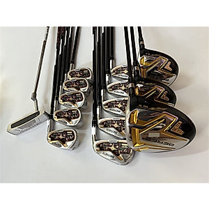 ENEMO Vicky G Golf Clubs 4 Star HONMA BERES S-08 Full Set Driver + Fairway Woods + Irons + Putter Graphite Shaft with Head Cover (Color : 10.5D 3W5W Irons S)