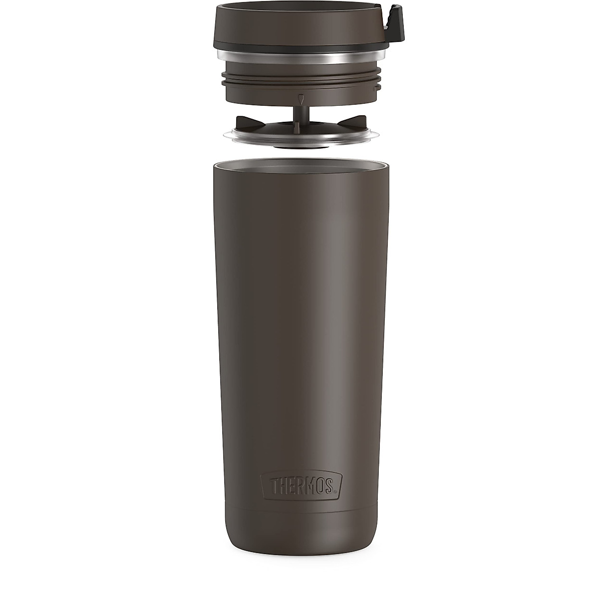 ALTA SERIES BY THERMOS Stainless Steel Tumbler 18 Ounce, Espresso Black
