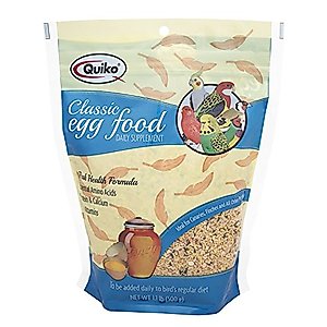Quiko Classic Egg Food Supplement For All Birds, 1.1 Lb. Pouch