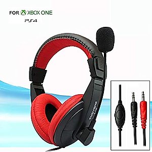 PS4 Xbox One PC +Mic Bass Stereo Gaming Headphones