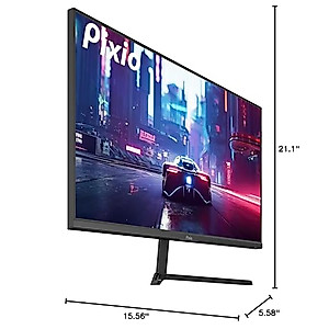 Pixio PX243 24 inch 165Hz Reresh Rate FHD 1080p Resolution VA Panel Gaming Monitor with Adaptive Sync