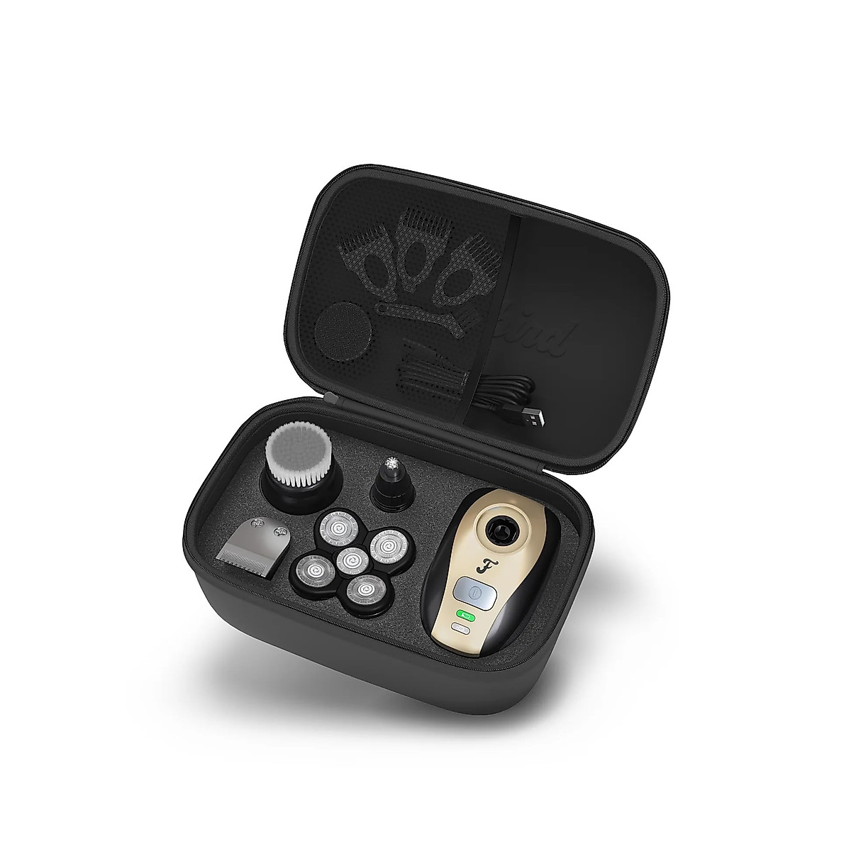 Freebird FlexSeries Travel Case - Robust and Water-Resistant, Enhanced Durability, Customizable Foam Inserts, Spacious and Portable, Compatible with FlexSeries Shaver for Men and Women