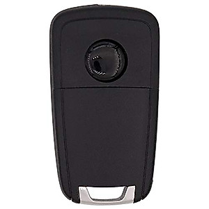 Keyless2Go Replacement for New Keyless Remote 4 Button Flip Car Key Fob for Equinox Verano Sonic and Other Vehicles That Use FCC OHT01060512 (2 Pack)