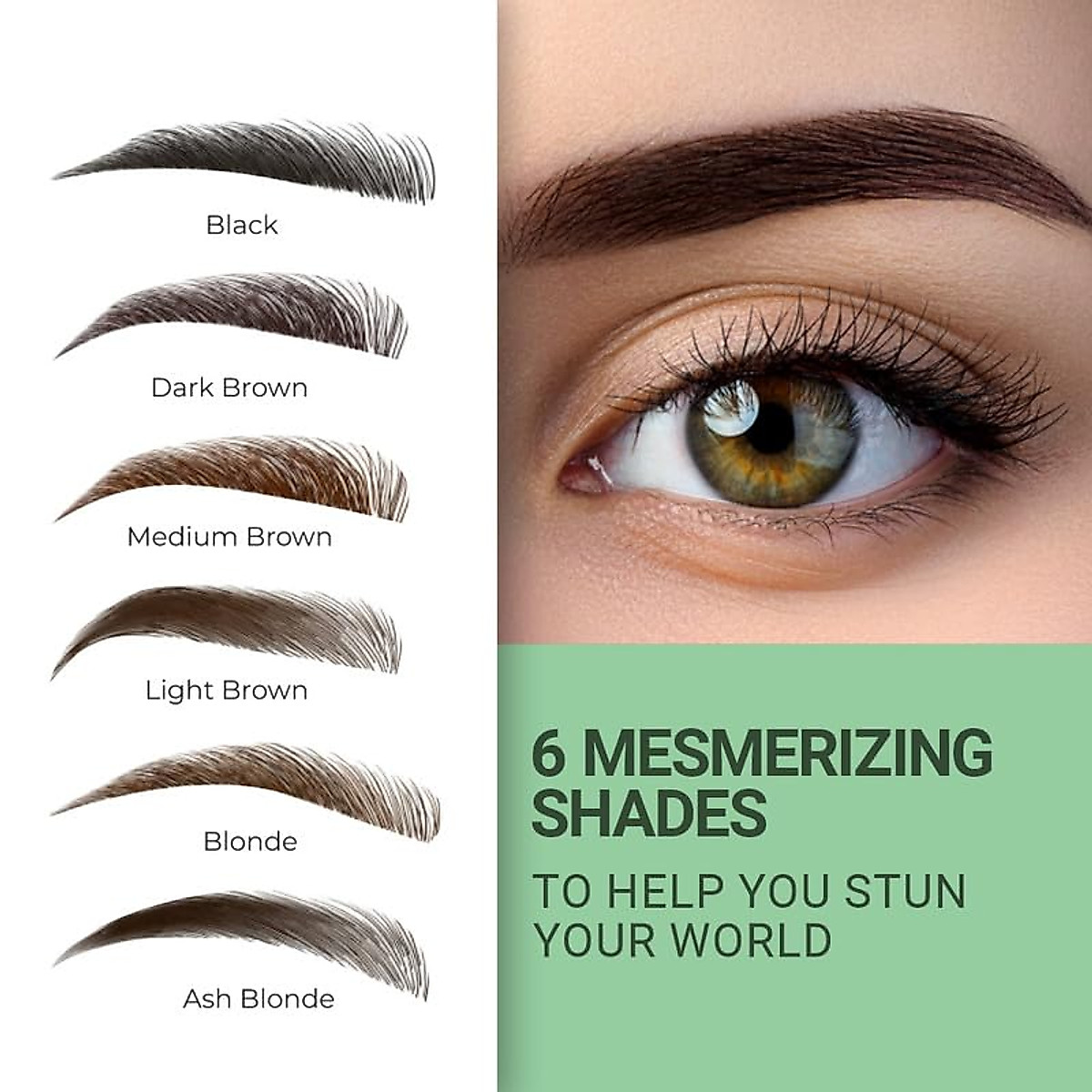 MINA Eyebrow Henna starter kit Packs (Natural Pack)