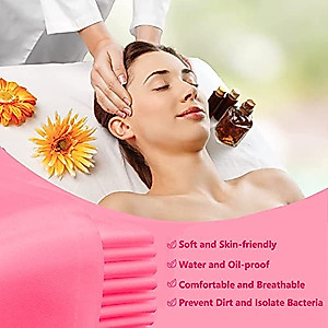 100pcs Disposable Massage Table Sheets, Non-woven Bed Breathable Sheet, 31"*71" Thin Bed Covers for Beauty SPA Salon Hotel Table Cover