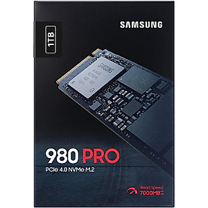 SAMSUNG MZ-V8P1T0B/AM 980 PRO PCIe 4.0 NVMe SSD 1TB - (2-Pack)