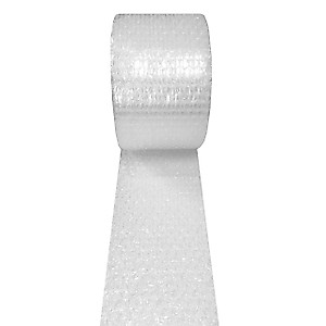 Amazon Basics Bubble Cushioning Wrap Roll Set (Large + Small)