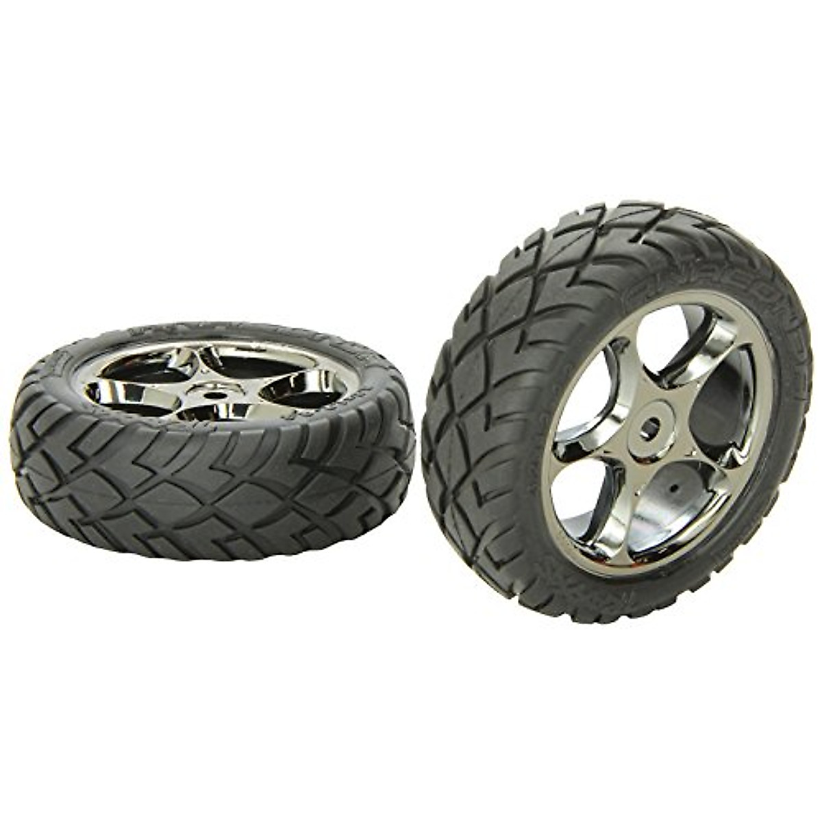 Traxxas 2479A Tires and Wheels Assembled, Front, Bandit, 2-Piece, 111-Pack