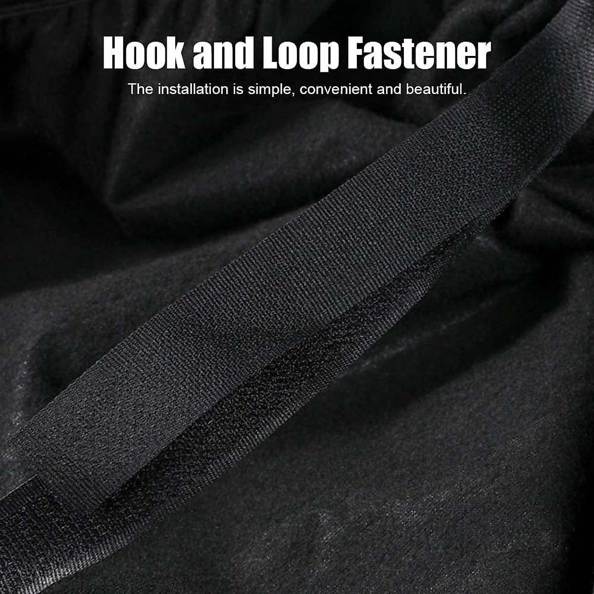 YOUNICE Universal Motorcycle Seat Cover PU Leather Waterproof Breathable 3D Mesh Cushion Cover Protector Rainproof Motorbike Seat Pad Cover for Outdoor (Leather, XL(86 * 53CM/33.9 * 20.87IN))