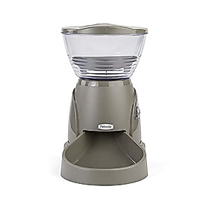 Petmate Programmable Pet Feeder, 5 lbs, One Size Fits All, Black