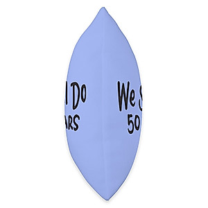 Happy 50th Wedding Golden Anniversary Gifts Store Couple Wedding Anniversary We Still Do 50 Years Married Gift Throw Pillow, 16x16, Multicolor