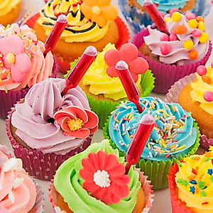 Buytra 250 Pack 4ml Plastic Cupcake Pipettes Liquor Injector Disposable Transfer Pipettes Eye Dropper for Chocolate, Strawberry, Food