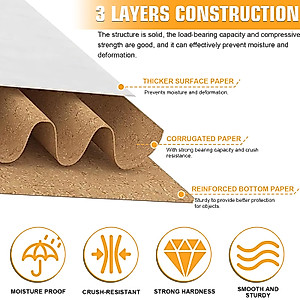 25Pack 5x5x5 Shipping Boxes for Small Business,White Mailing Boxes with Bubble Bags & Fragile Stickers for Mailing and Packing Small Gifts,Candle 5x5 Shipping boxes,Mug boxes for Shipping