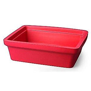 Large Ice Pan, Red 9 Liters 1 Ice Pan/Unit