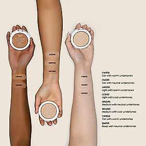 JOAH Perfect Complexion Cashmere Powder Foundation, Medium Face Coverage, Matte Finish, Korean Makeup, Compact Design For Oily & All Skin Types, 16 Hour Wear, Medium with Neutral Undertones