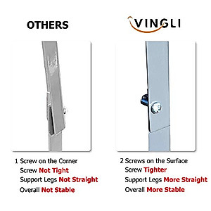 VINGLI 8FT Ornamental Windmill Backyard Garden Decoration Weather Vane, Heavy Duty Metal Wind Mill w/ 4 Legs Design, Grey