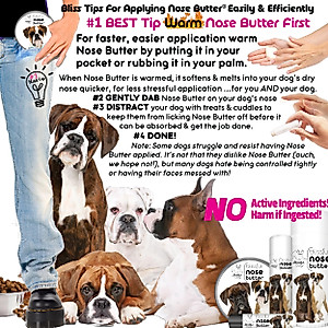 The Blissful Dog Boxer Duo Unscented Nose Butter, 0.50-Ounce