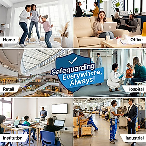 Simply Filters 16x20x1 MERV 8, MPR 600, Air Filter ( 6 Pack) - Actual Size: 15.75"x19.75"x0.75" HVAC, AC Furnace Air Filter