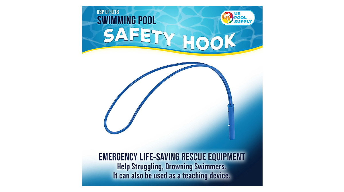 U.S. Pool Supply Safety Hook - Essential Rescue Equipment