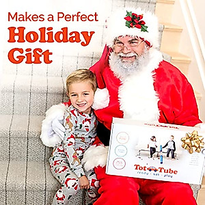 Tot Tube Playset - Toy Car and Ball Tunnel Ramp Race Track