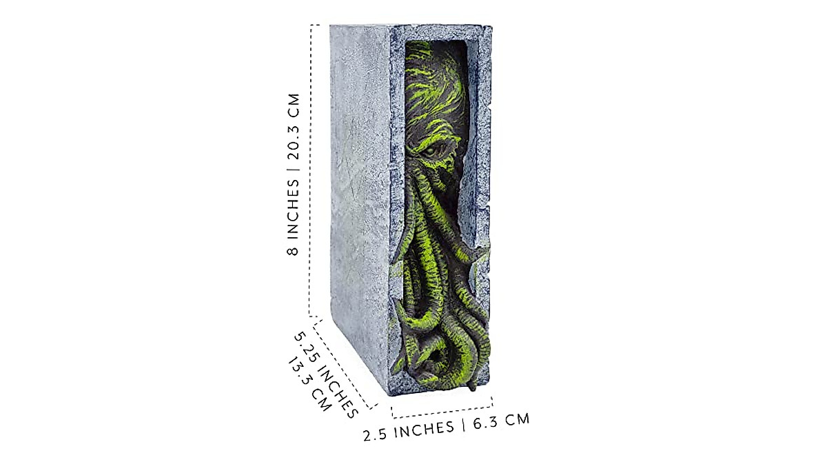 Cthulhu Bookshelf Insert - Unique Resin Monster Bookend | Toy Vault