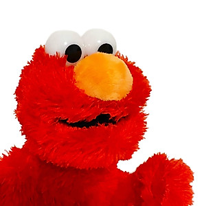 Posh Paws Official Sesame Street Plush 8" Suitable from Birth (Elmo)